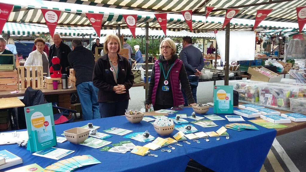 Hebden Bridge Market - Yorkshire Smokefree